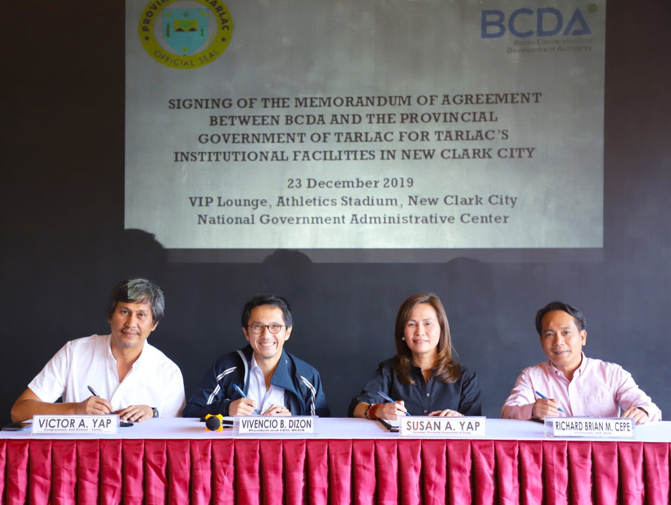 Tarlac Government to Build Facilities in New Clark City